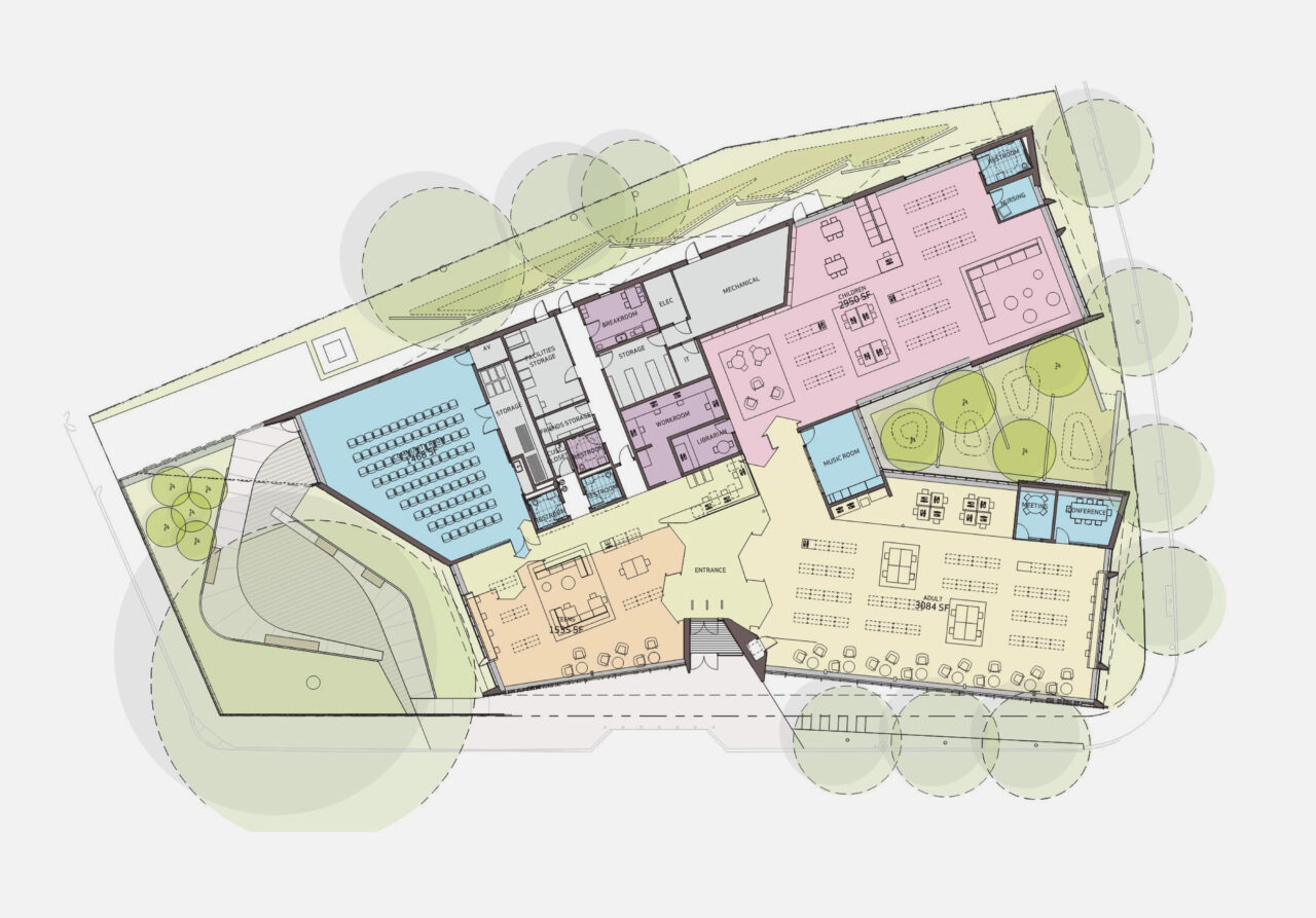 West Work – Adams Street Branch Library