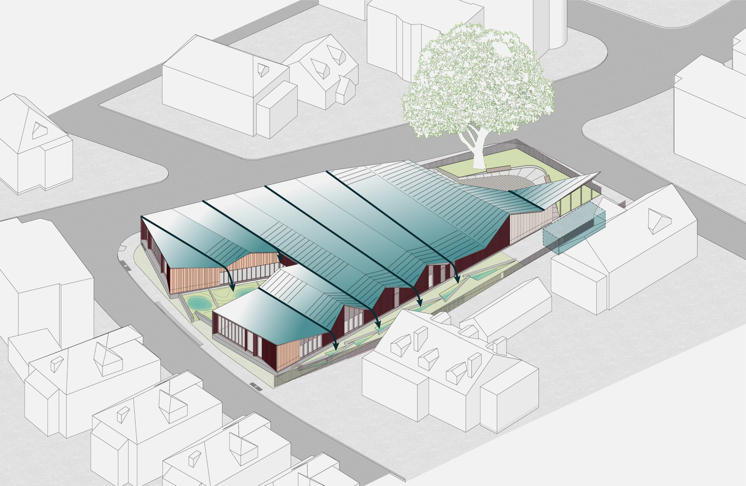 West Work – Adams Street Branch Library